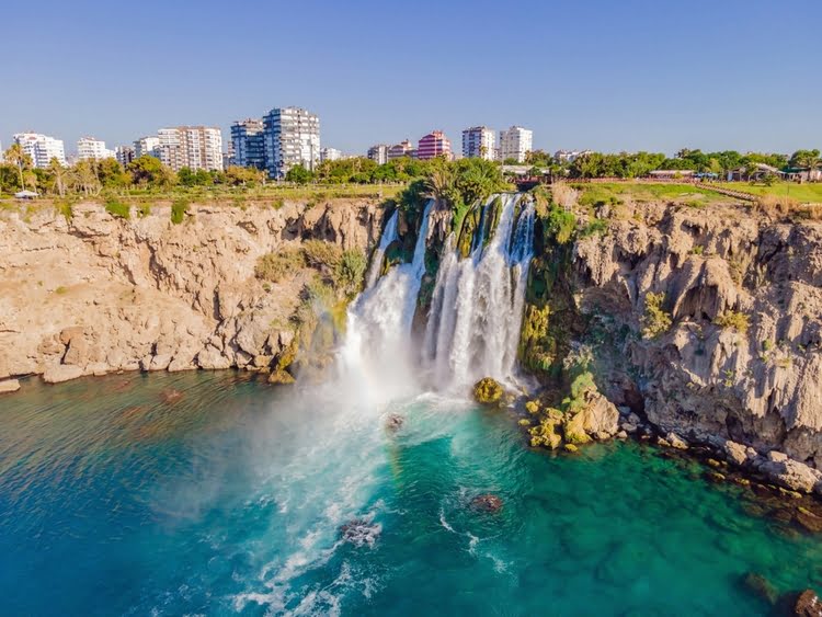 下杜登瀑布 - Aşağı Düden Şelalesi - 土耳其